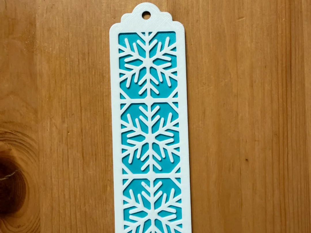 Snowflake Bookmark by Morganja MakerWorld: Download Free 3D Models