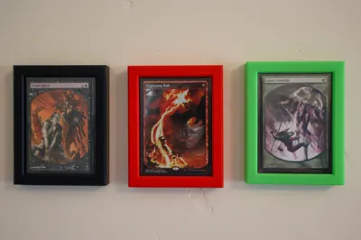 Trading Card Wall Display Frame TCG by Owen Faudree MakerWorld ...