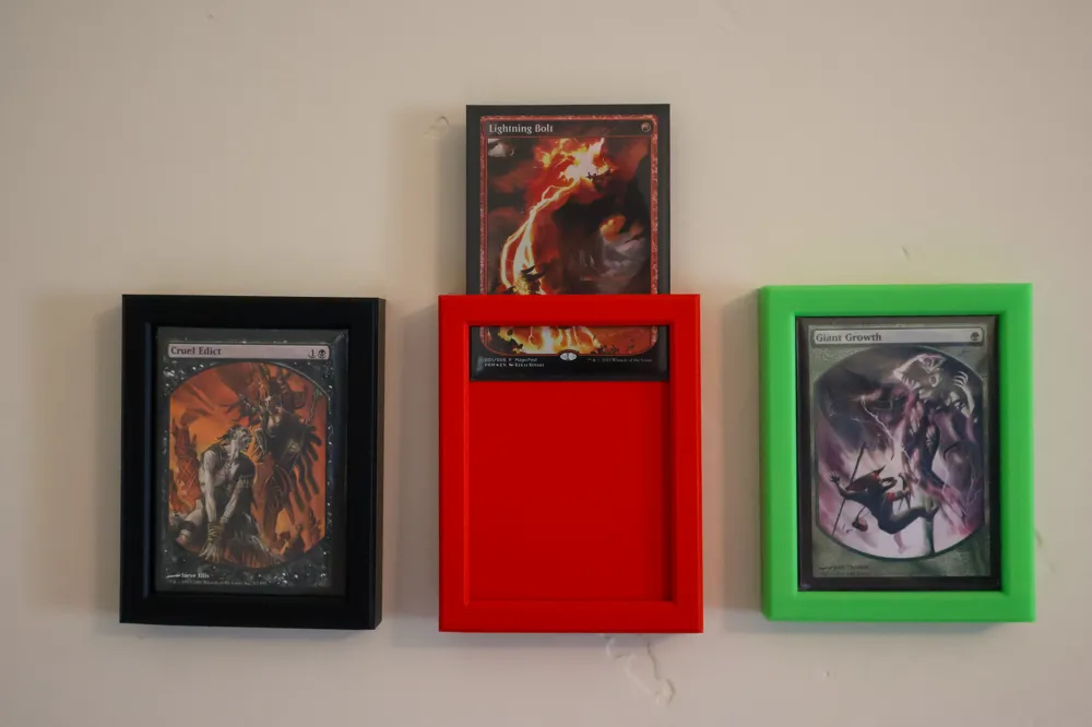Trading Card Wall Display Frame TCG by Owen Faudree MakerWorld ...