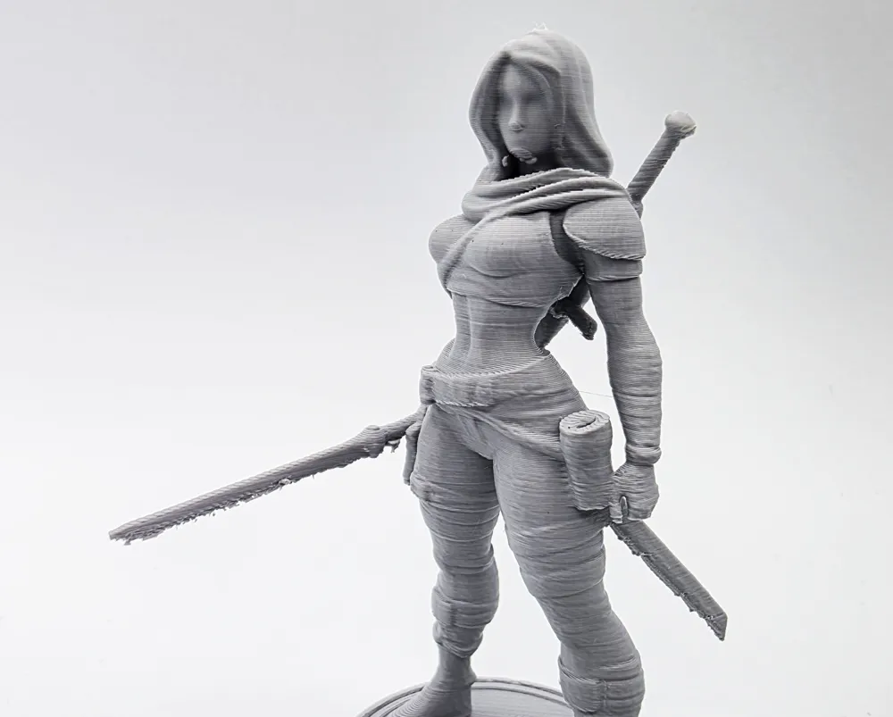 Female Swordmaster Figurine by Triple G Workshop MakerWorld: Download ...