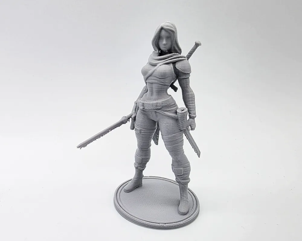 Female Swordmaster Figurine by Triple G Workshop MakerWorld: Download ...