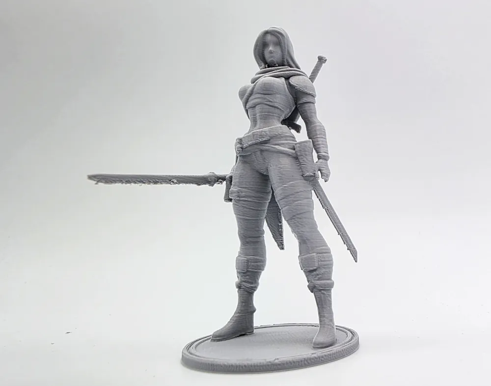 Female Swordmaster Figurine by Triple G Workshop MakerWorld: Download ...