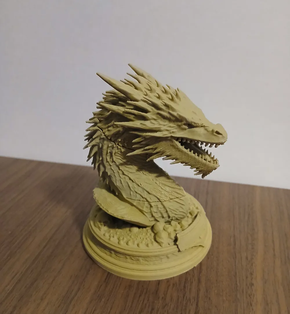 Smaug / Dragon Bust - Free 3D Print Model - MakerWorld