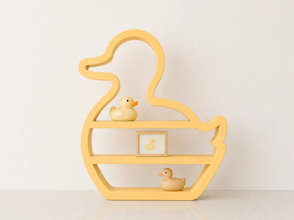 Duck Shelf | Nursery & Kids Room Decor - Free 3D Print Model - MakerWorld