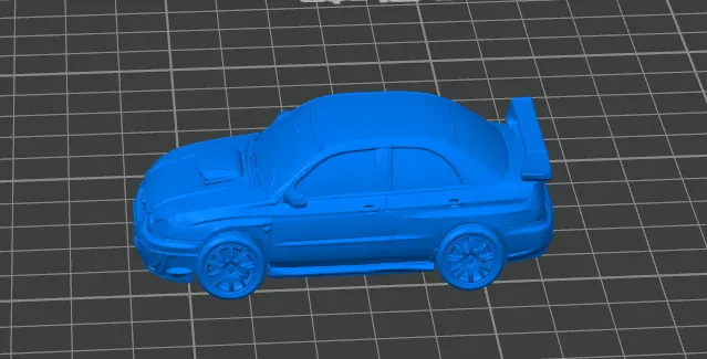 Subaru Impreza WRX STI - Free 3D Print Model - MakerWorld