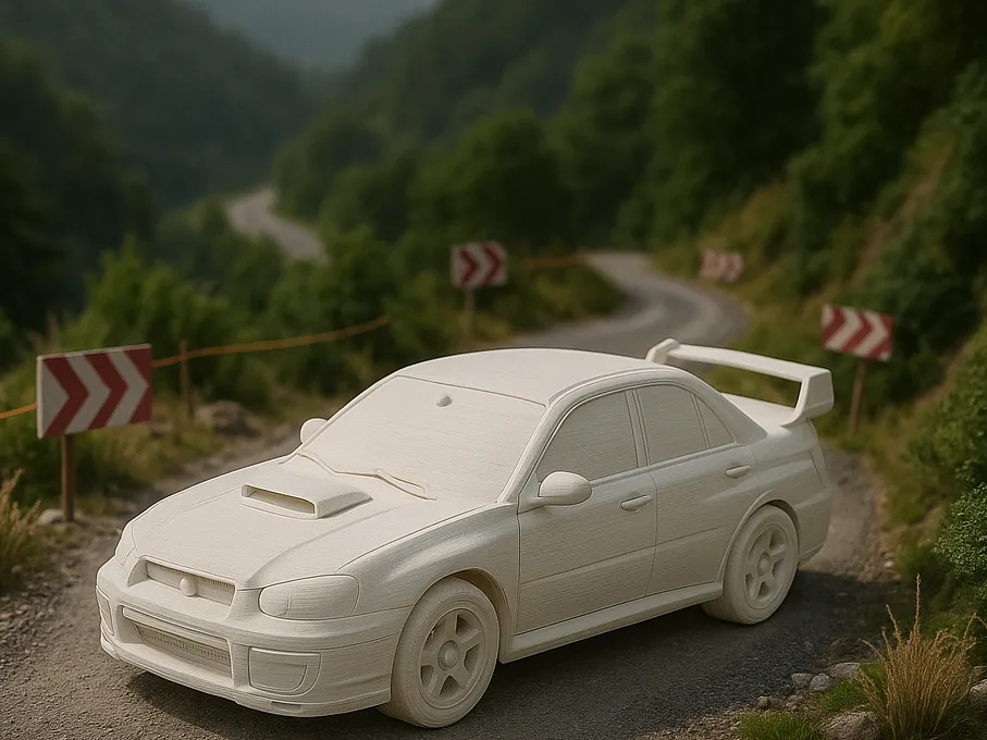 Subaru Impreza WRX STI - Modelo gratuito para impressão 3D - MakerWorld