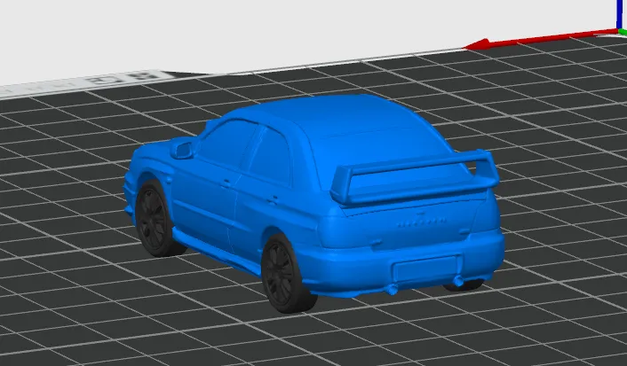 Subaru Impreza WRX STI - Free 3D Print Model - MakerWorld