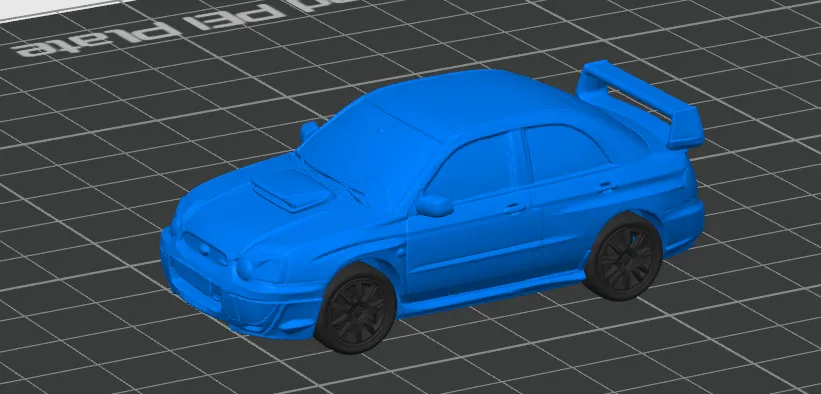 Subaru Impreza WRX STI - Modelo gratuito para impressão 3D - MakerWorld
