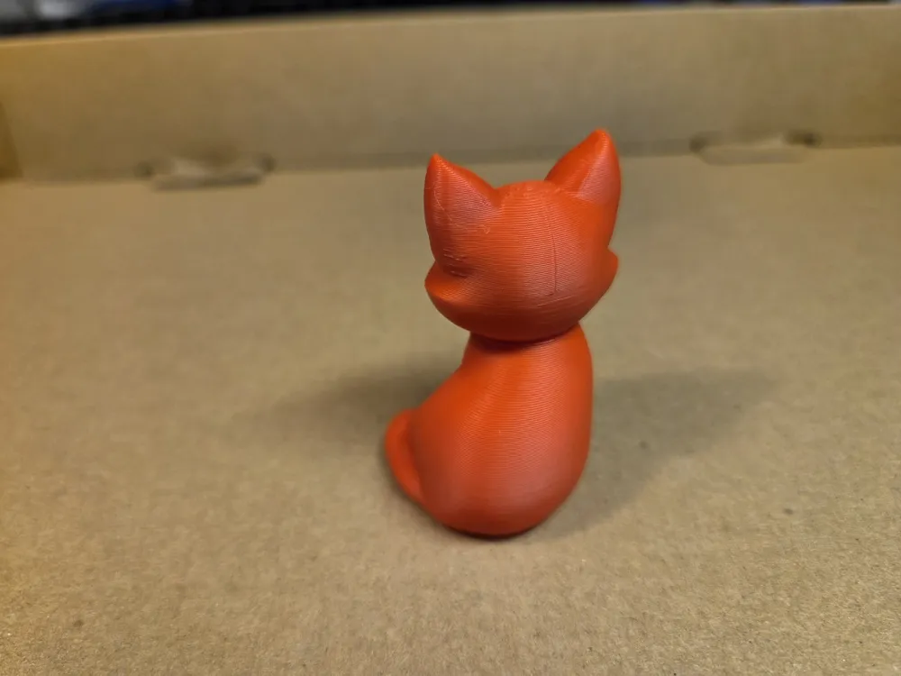 Peppermint puff fox - Free 3D Print Model - MakerWorld