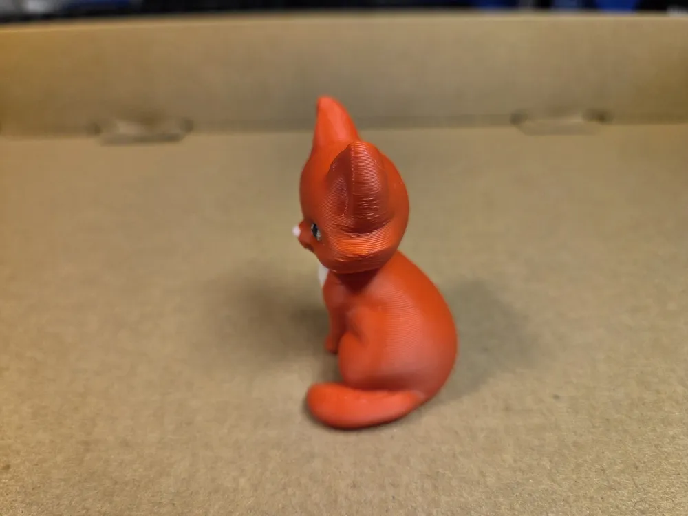 Peppermint puff fox - Free 3D Print Model - MakerWorld