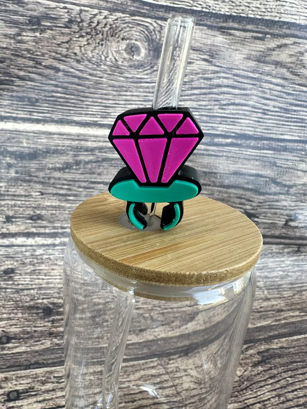 Ring Pop straw topper - Free 3D Print Model - MakerWorld