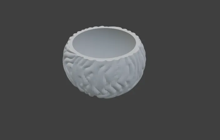 Flower Pot Root design by Simon MakerWorld: Download Free 3D Models