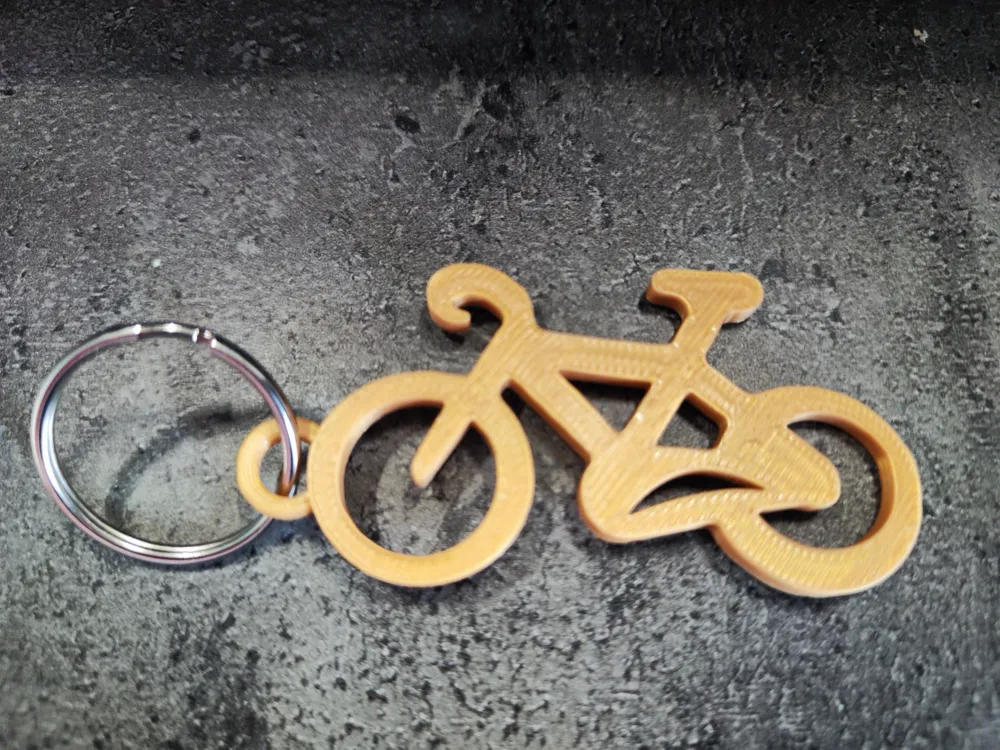 Road bicycle key ring by Creatività in 3D - MakerWorld