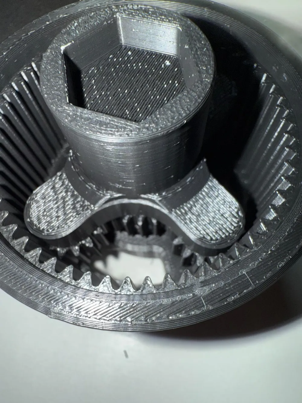 Planetary Gearbox 3 1 Ratio No Screws Stackable By Odinpg Makerworld