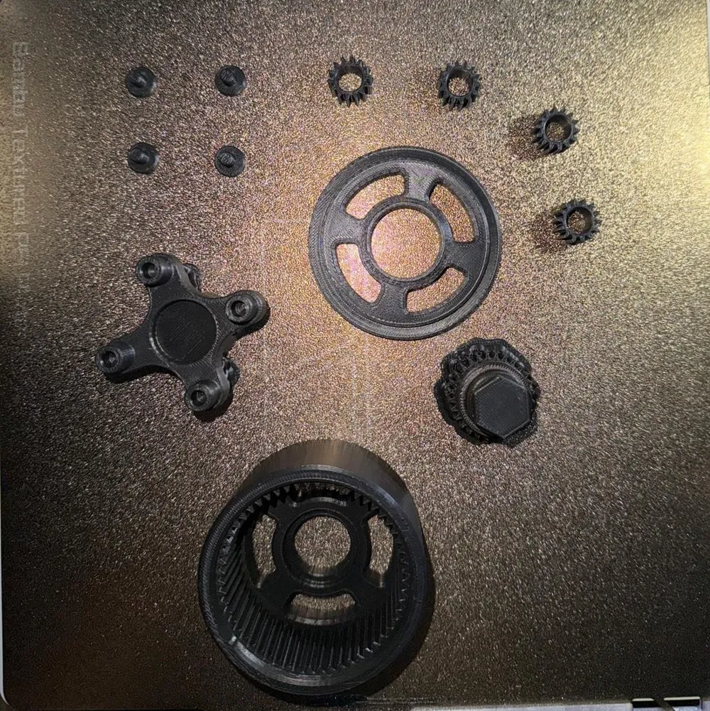 Planetary Gearbox 3 1 Ratio No Screws Stackable Free 3d Print Model