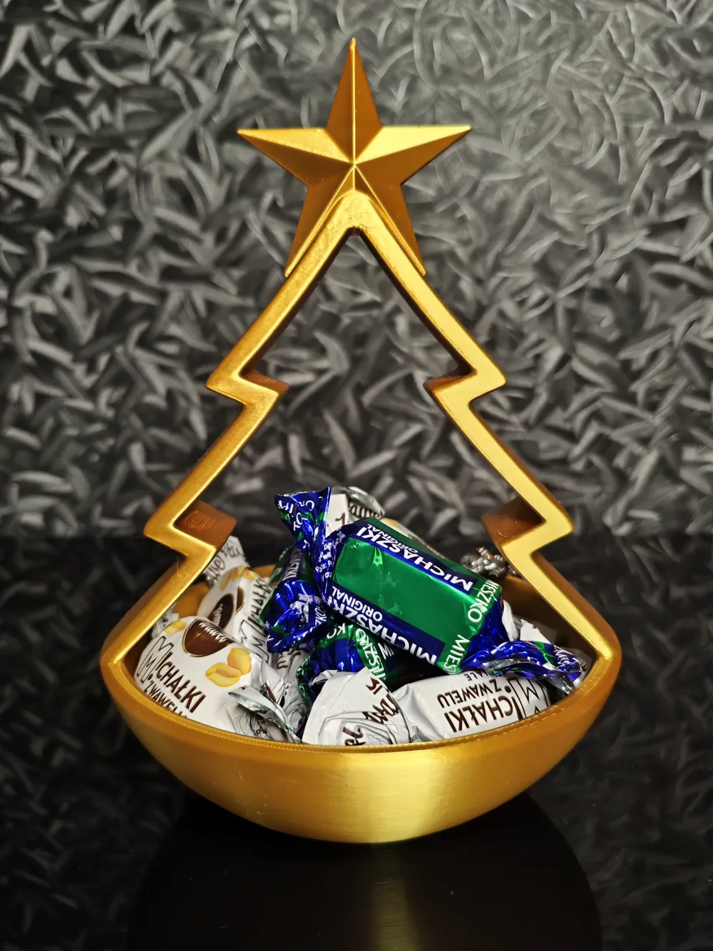 Festive Christmas Candy Bowl (3 Versions) - Free 3D Print Model ...