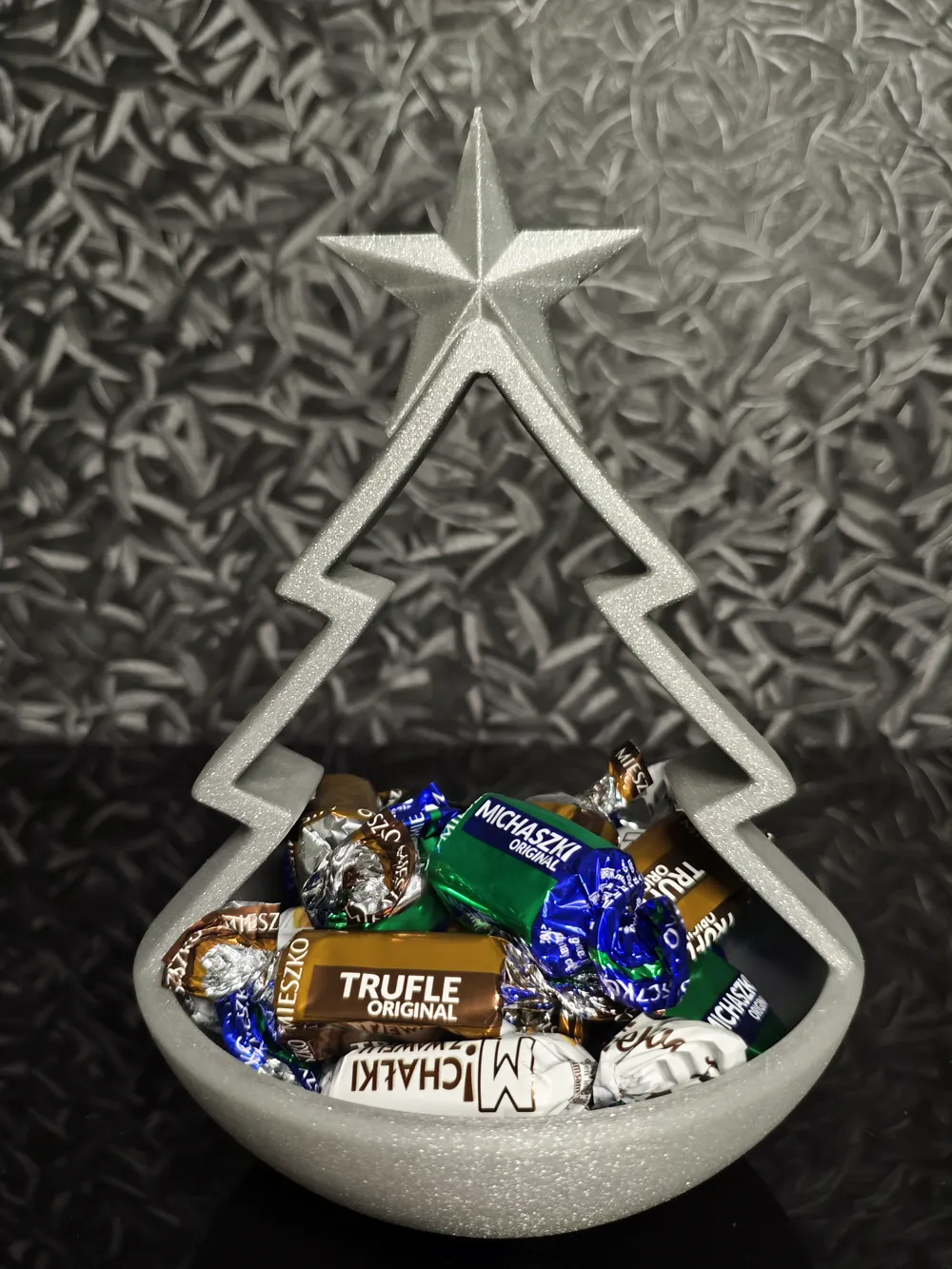 Festive Christmas Candy Bowl (3 Versions) - Free 3D Print Model ...