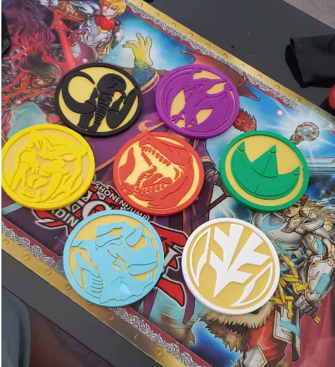 Power Coin Coasters by Wilatheroicstudios - MakerWorld