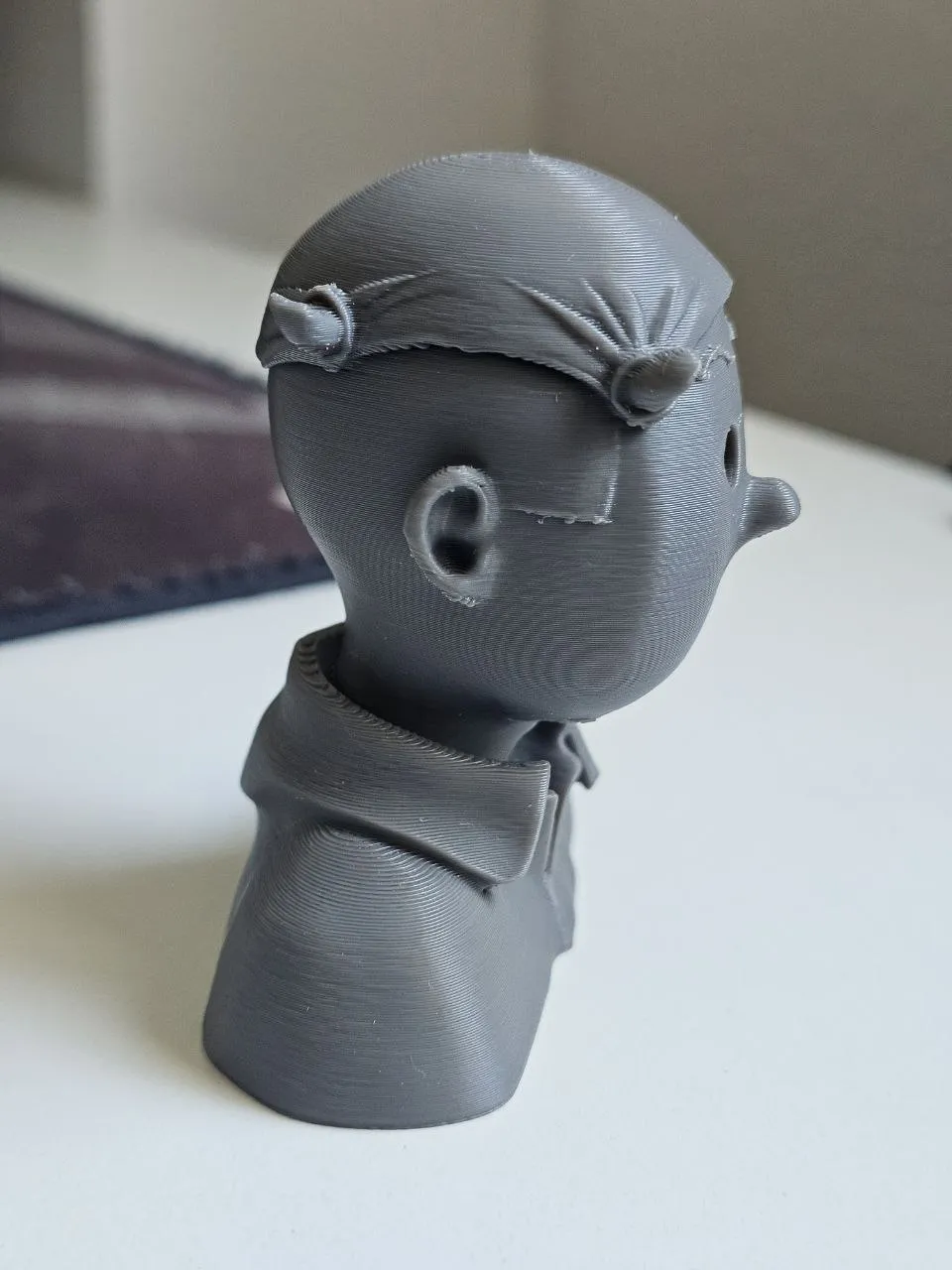Busto Tintin - Modèle d'Impression 3D Gratuit - MakerWorld