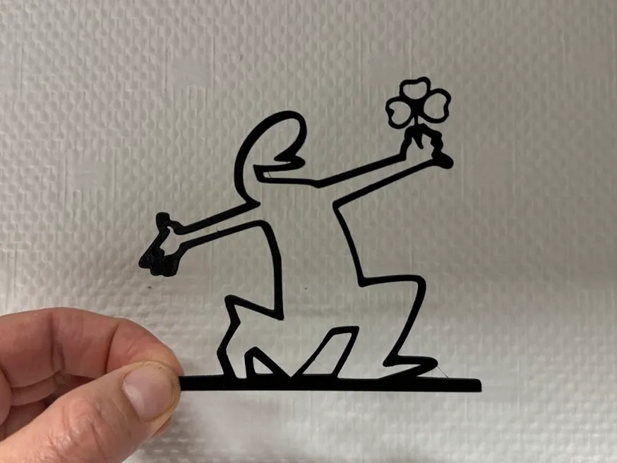 Decor La linea flower by G3dFactory - MakerWorld