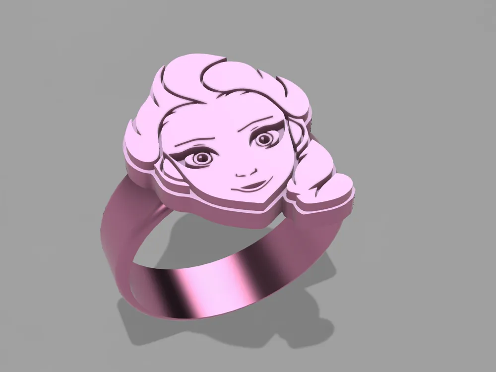 Frozen ring by emmemodeling - MakerWorld