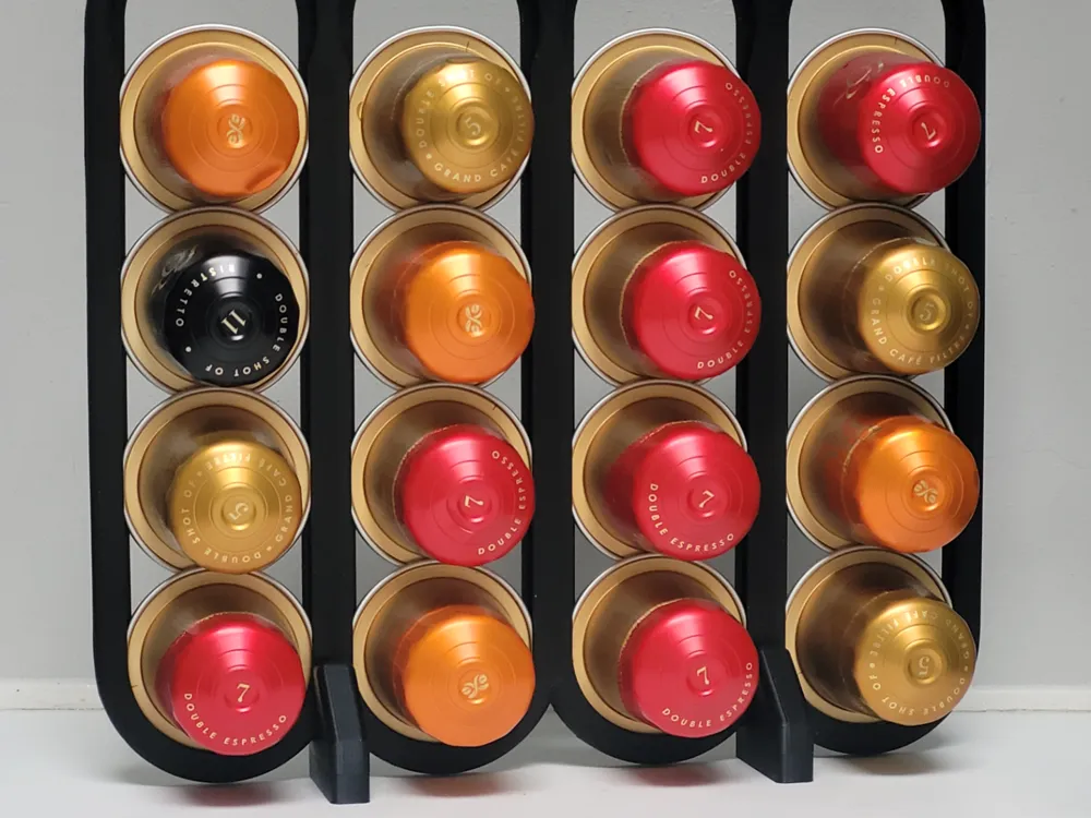 Large/Double capsule holder / stand by Chocopompom - MakerWorld