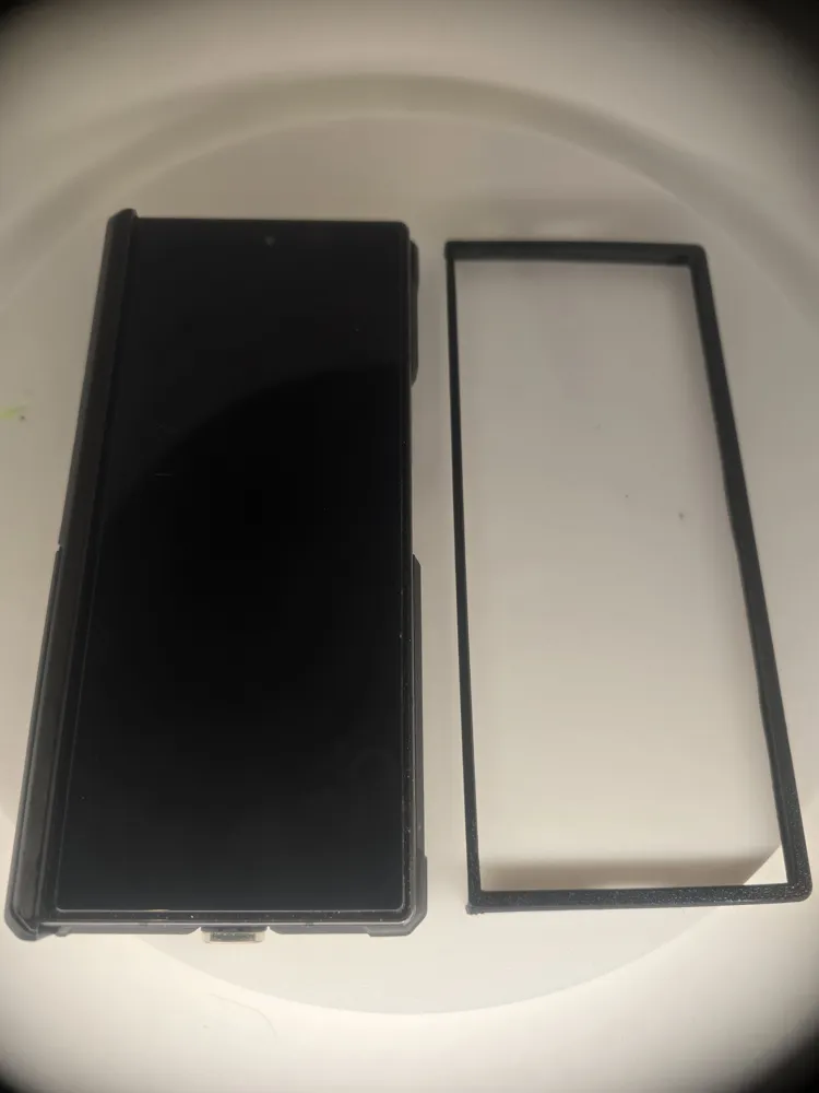 Samsung Galaxy Z Fold 6 Front Case - Free 3D Print Model - MakerWorld