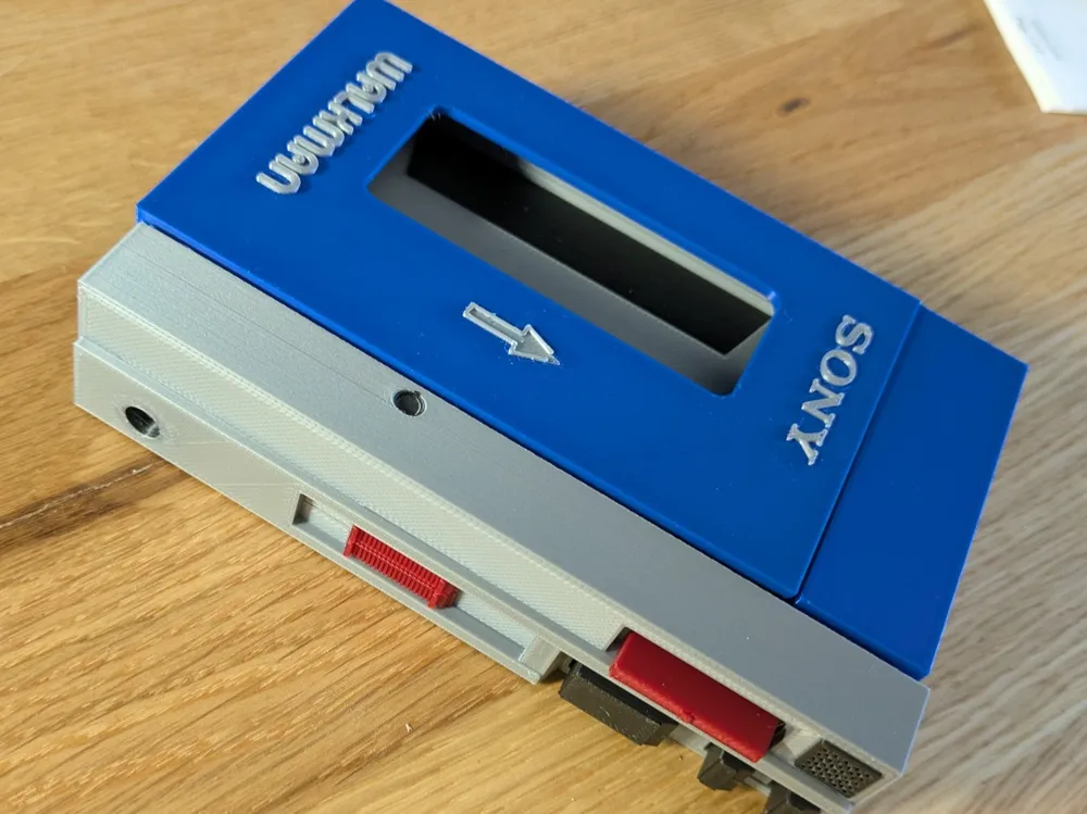 Sony Walkman TPS-L2 cassette player prop Remixed by Crowley MakerWorld ...