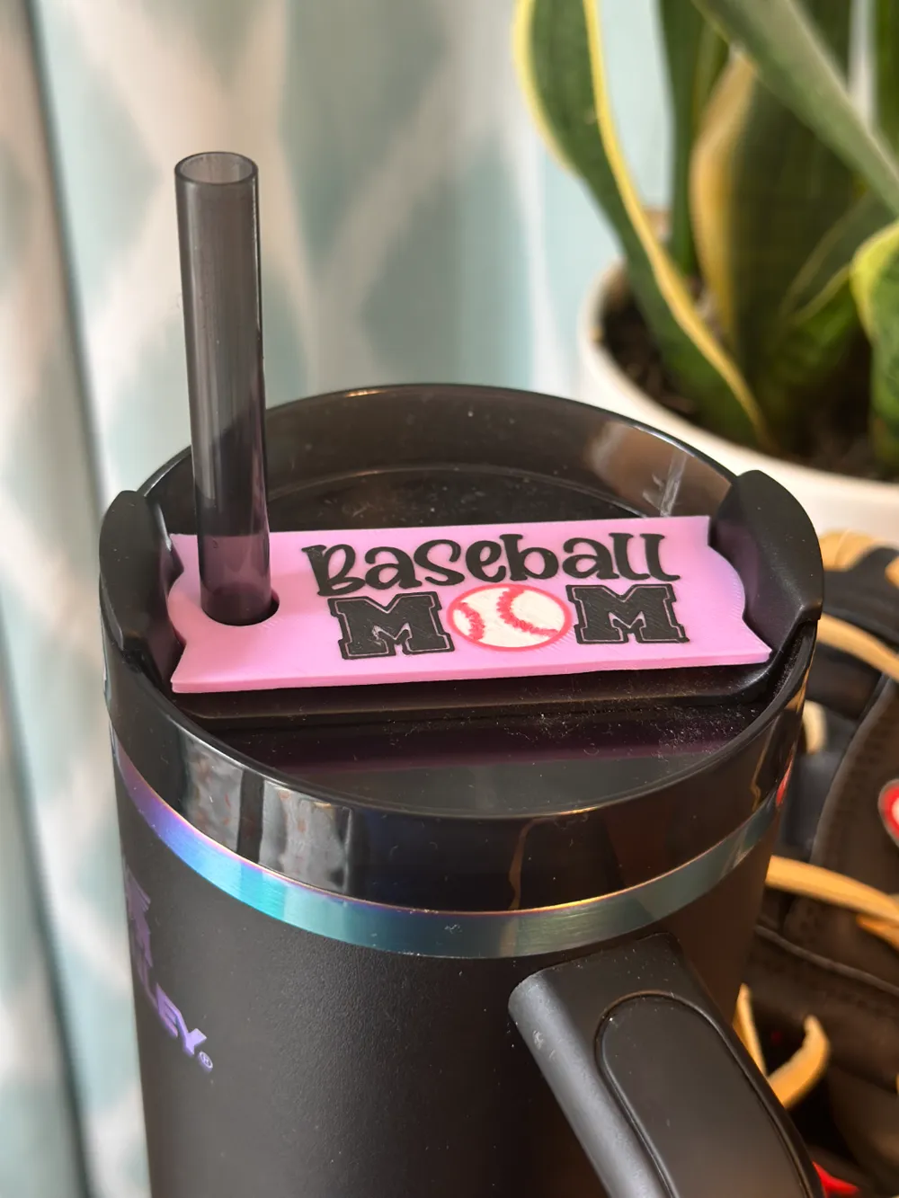 Baseball Mom Stanley Cup Lid Topper 40oz by BBN GRAFX - MakerWorld