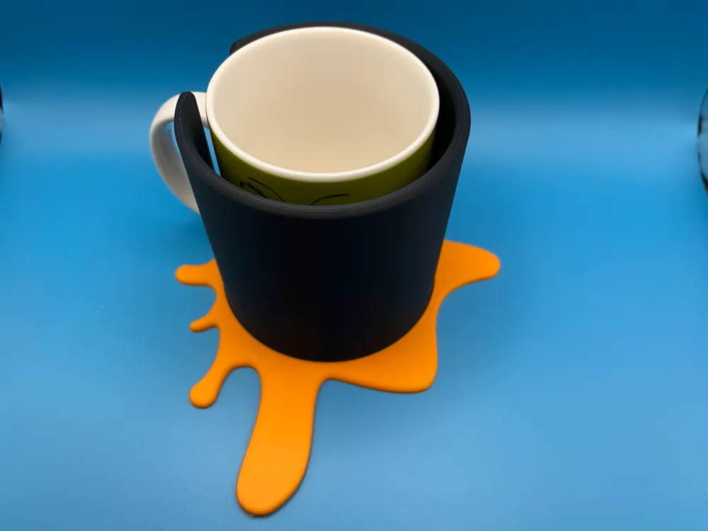 Splash - Becherhalter – Kostenloses 3D-Druckmodell – MakerWorld