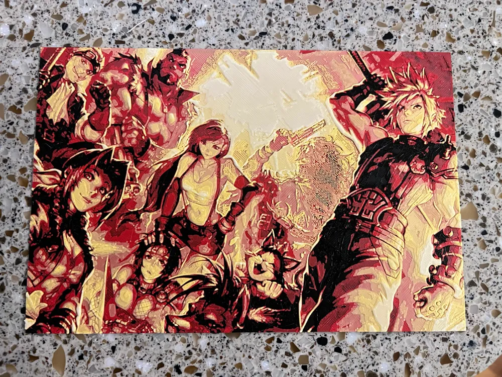 Final Fantasy Hue Forge by MintPrintz - MakerWorld