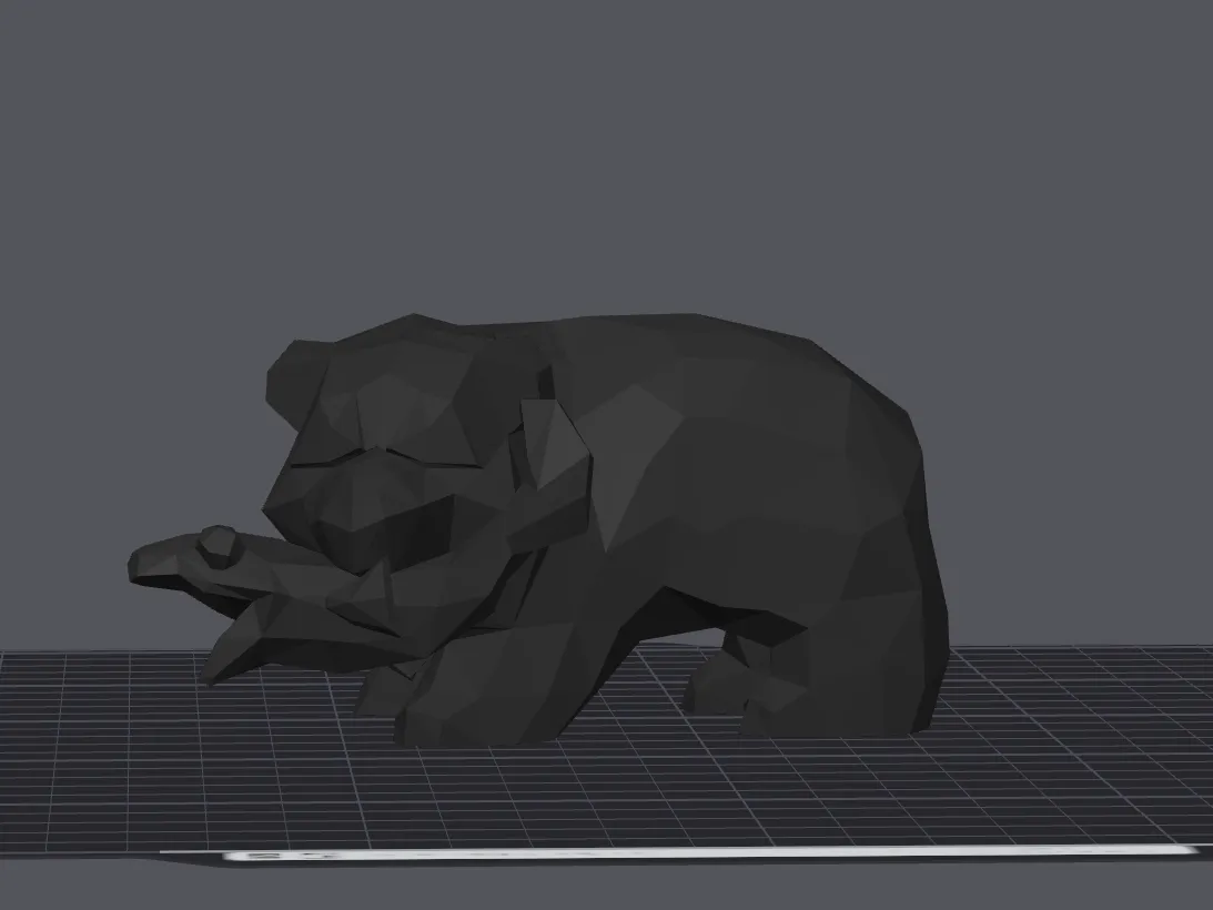 Mr Grizz Statue - Free 3D Print Model - MakerWorld