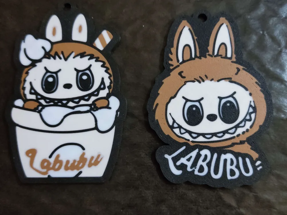 Labubu Keychains by FSE MakerWorld: Download Free 3D Models