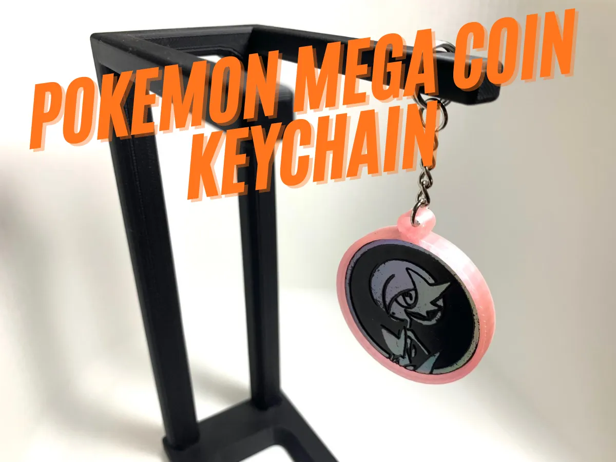 Pokemon Mega Coin Keychain by Your3DHomie MakerWorld: Download Free 3D ...