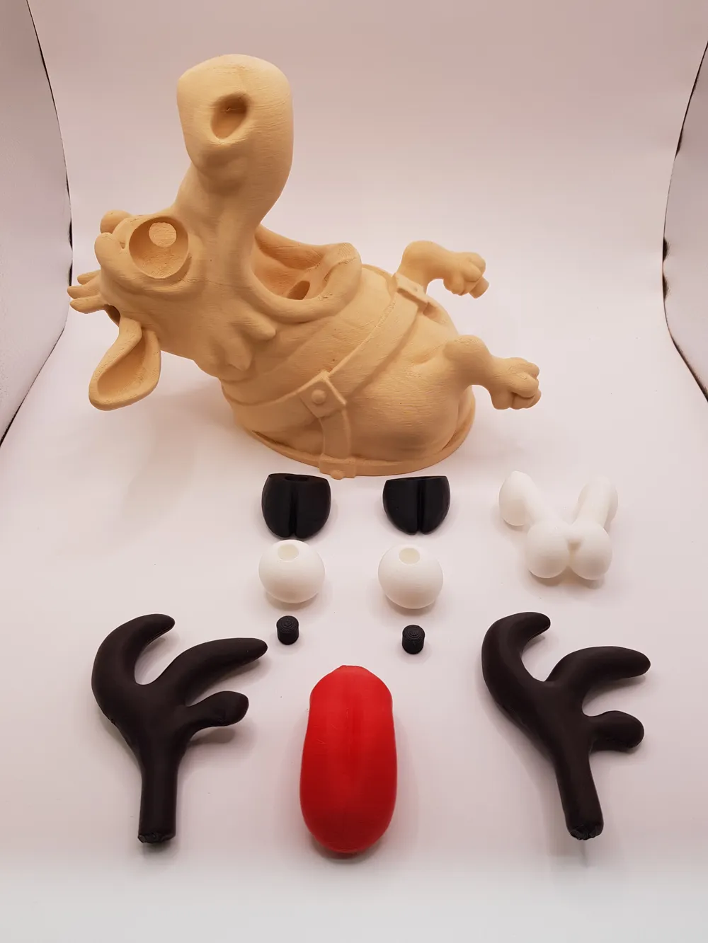 Goofy Rudolph Wall‑Moose Rudolph Wand Elch by T-F88 MakerWorld ...