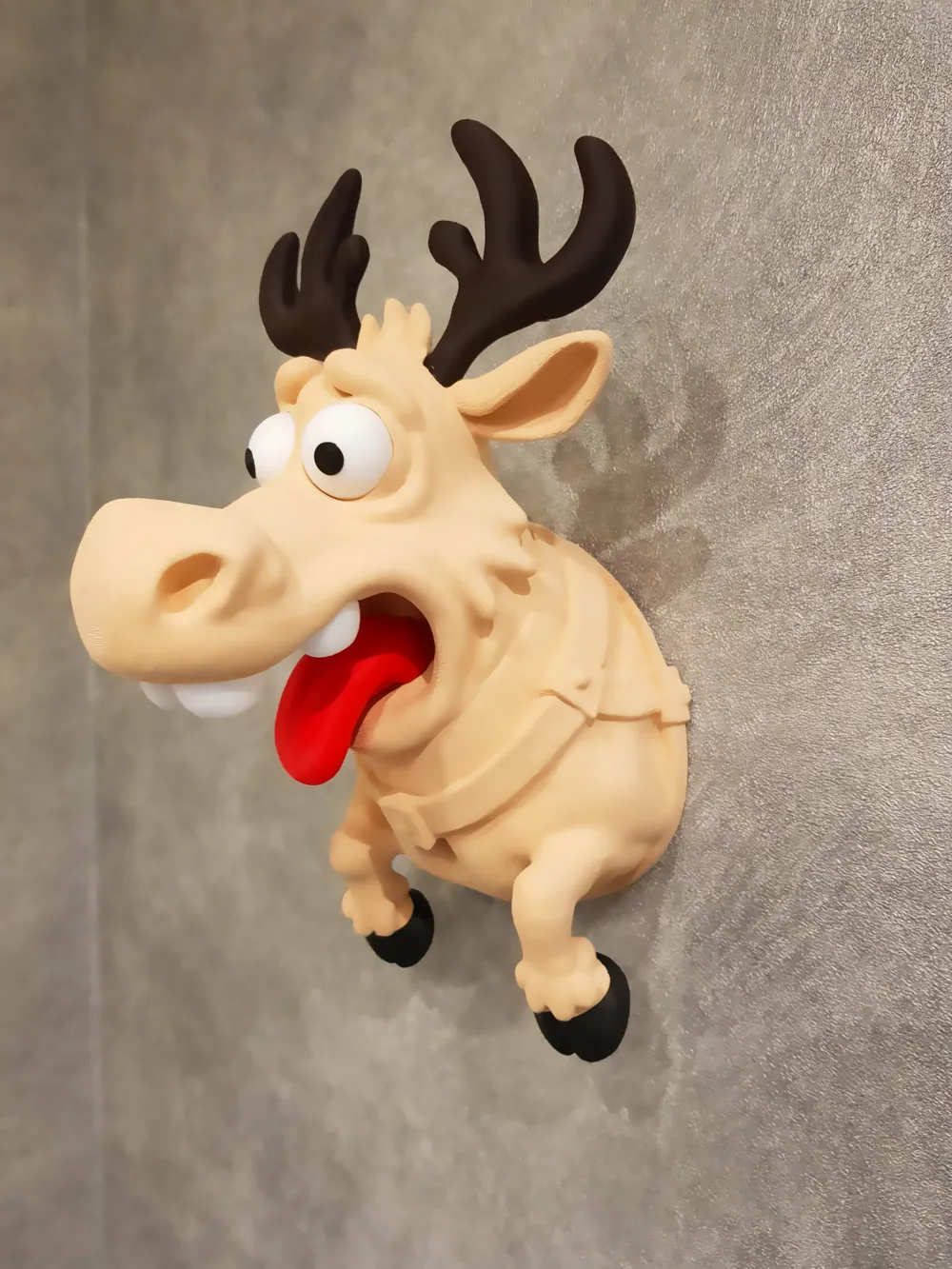 Goofy Rudolph Wall‑Moose Rudolph Wand Elch by T-F88 MakerWorld ...