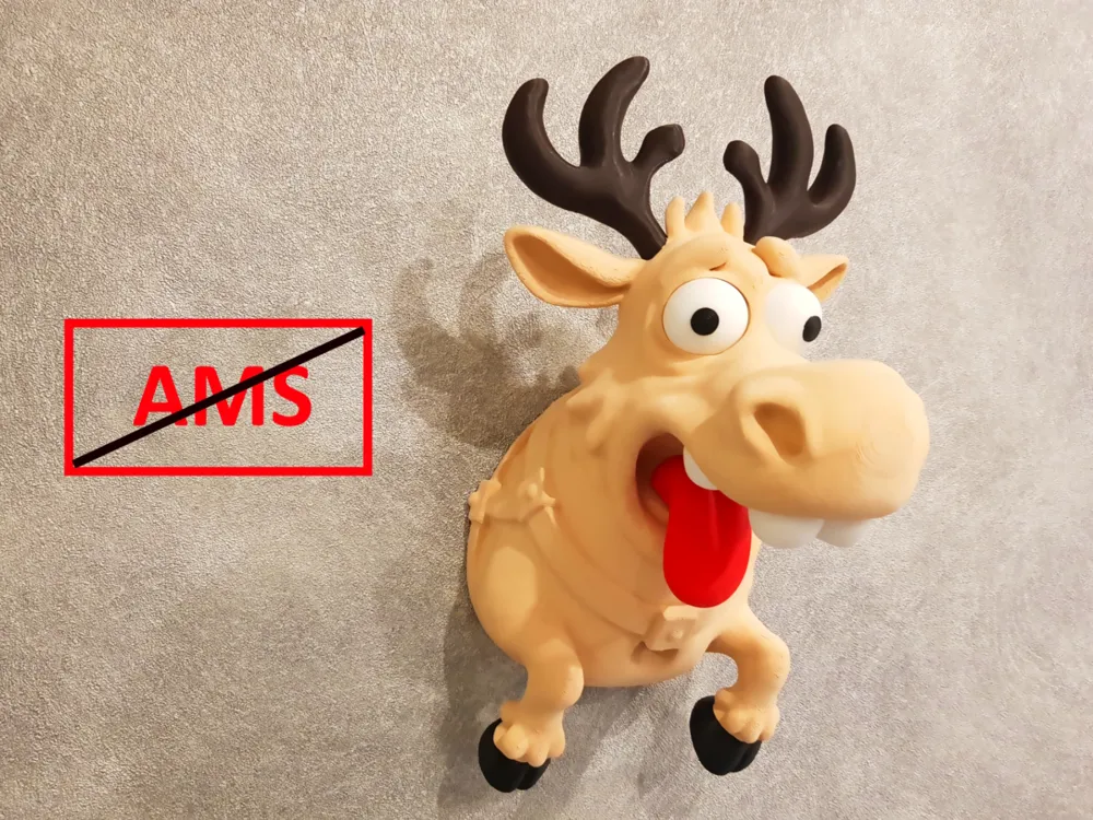 Goofy Rudolph Wall‑Moose Rudolph Wand Elch by T-F88 MakerWorld ...