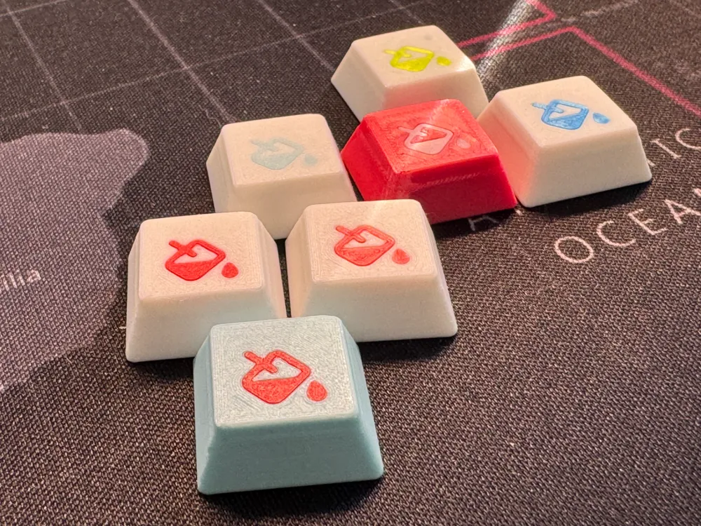 20 Custom KeyCaps for your macro keyboard - Free 3D Print Model ...