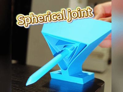 Spherical Flexure Joint(Robot Teaching Aid) by Austin·pfender MakerWorld: Download Free 3D Models