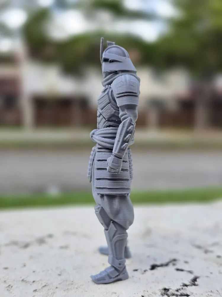 Mecha Ronin Sentinel Figurine by NotR92 MakerWorld: Download Free 3D Models