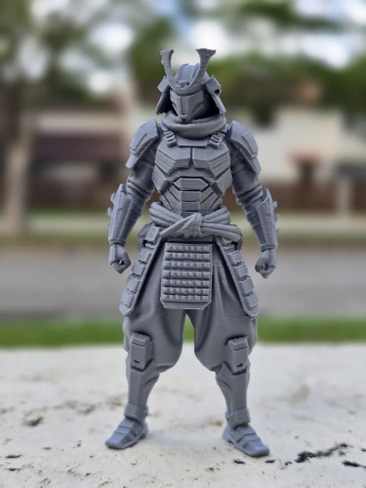 Mecha Ronin Sentinel Figurine by NotR92 MakerWorld: Download Free 3D Models