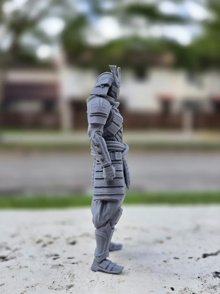 Mecha Ronin Sentinel Figurine by NotR92 MakerWorld: Download Free 3D Models