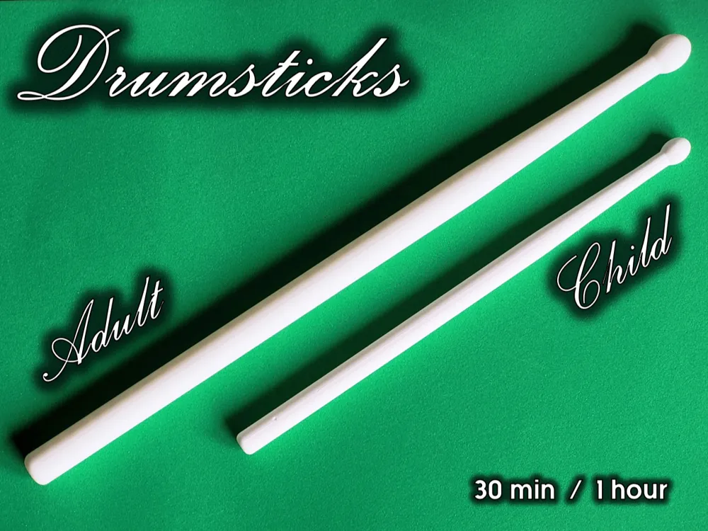 Drumsticks - Free 3D Print Model - MakerWorld