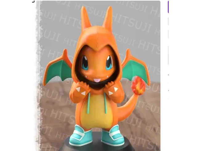 Charmander Charizard-shaped clothes Remixed by model hunter MakerWorld ...