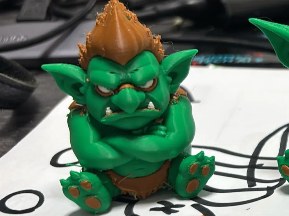DnD Chibis: Grumpy troll by orenlibane MakerWorld: Download Free 3D Models