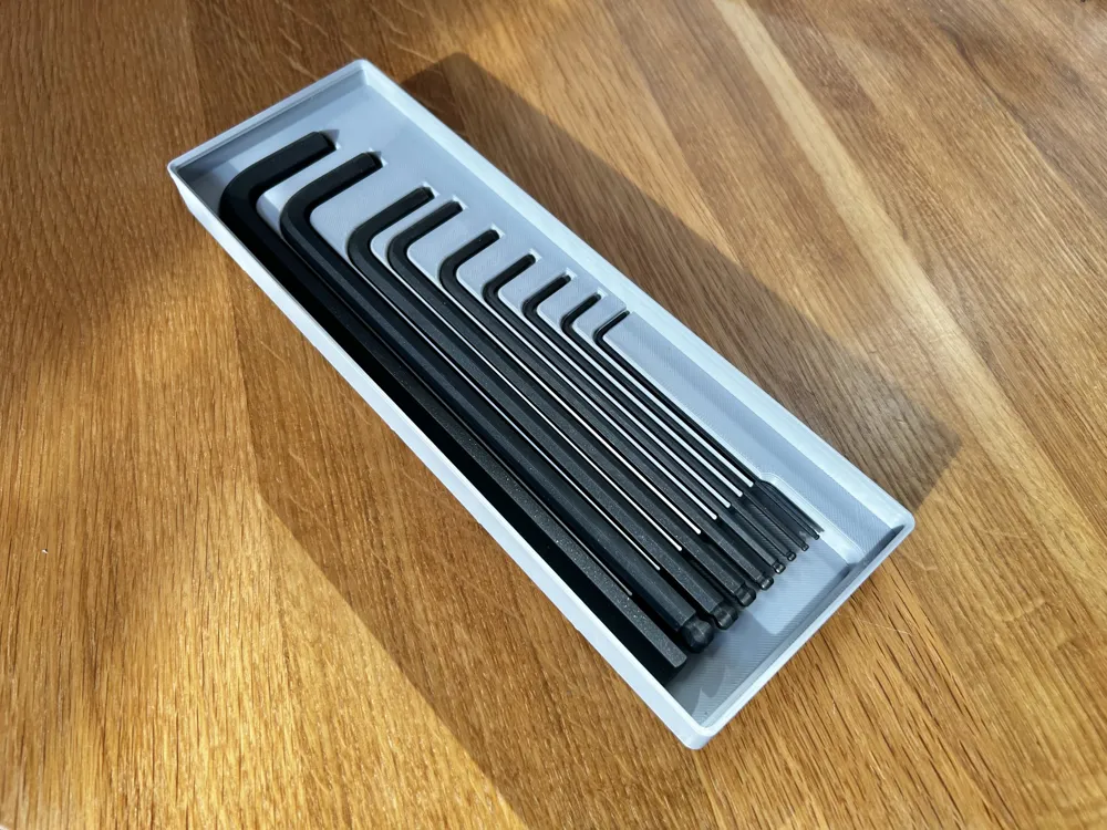 Gridfinity Park Tool HXS-1.2 Allen Key Holder by Episode 3D MakerWorld ...