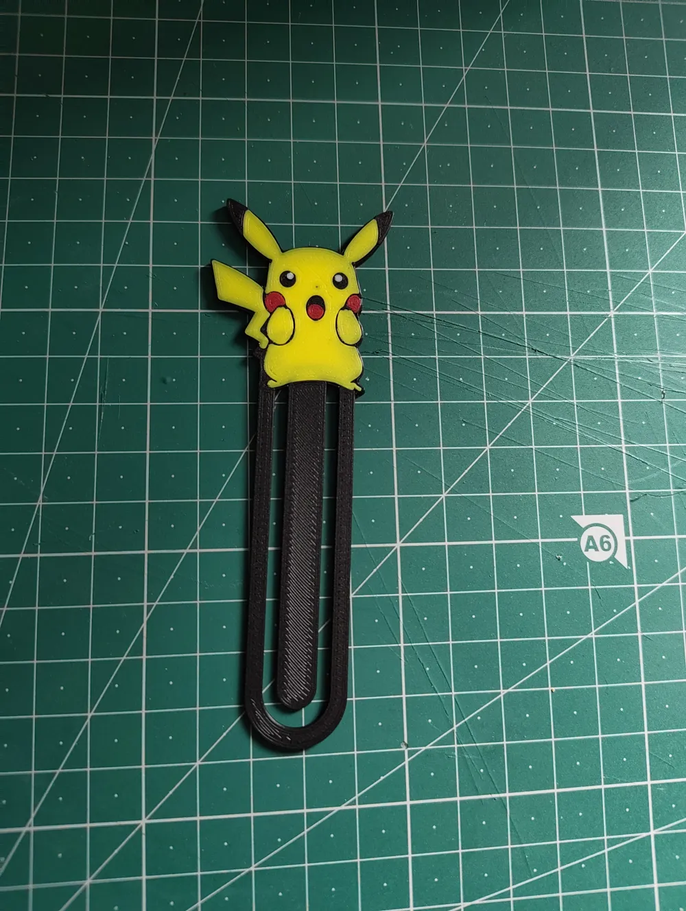 Pokémon Pikachu Bookmark - Free 3D Print Model - MakerWorld