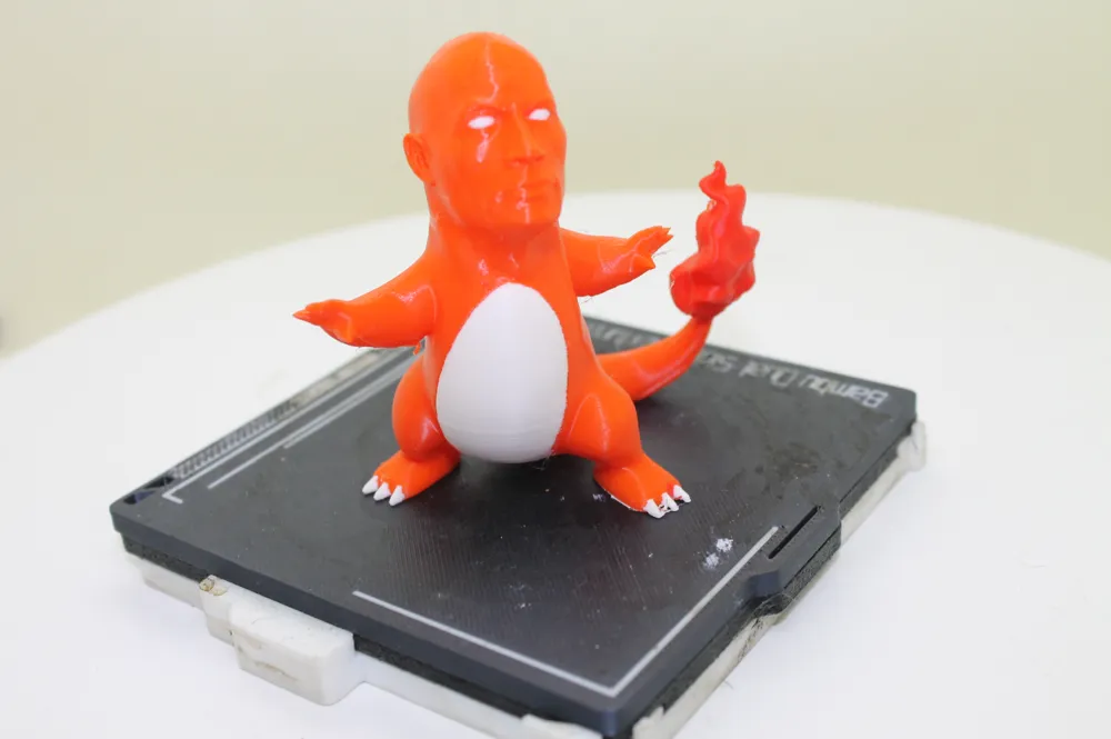 Rockmander The Rock Charmander Pokemon Remixed by wollip - MakerWorld