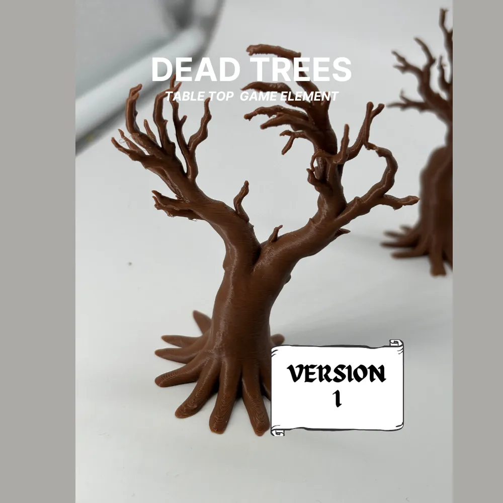 Dead Trees - Tabletop Terrain Element Dnd - Free 3D Print Model ...