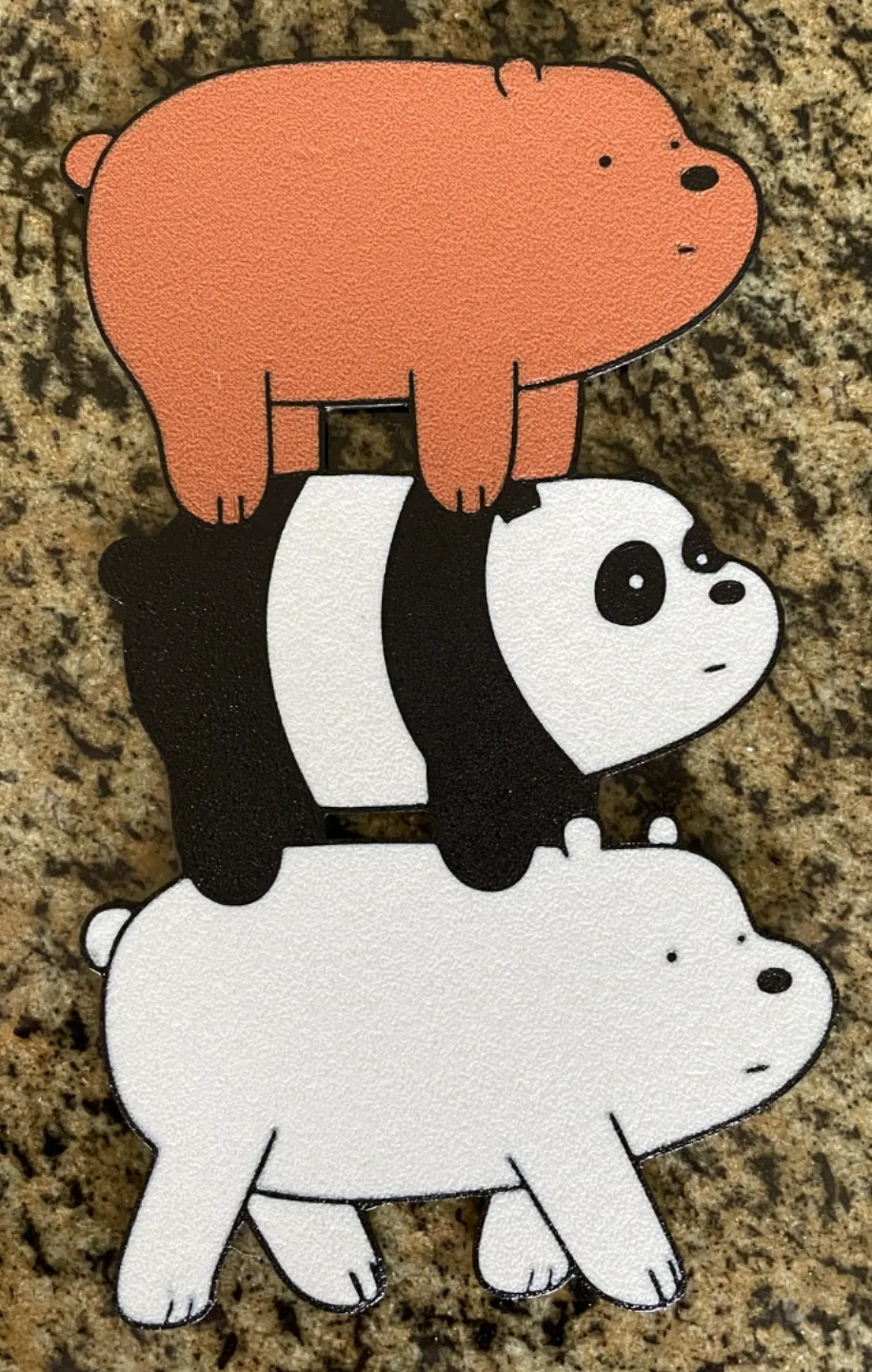 We Bare Bears Stacked by NaiSnikda - MakerWorld